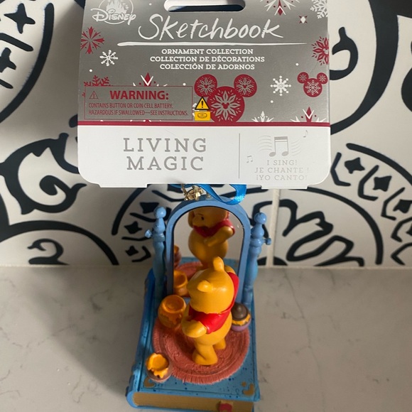 Disney | Holiday | Disney Winnie The Pooh Magic Sketchbook Ornament ...